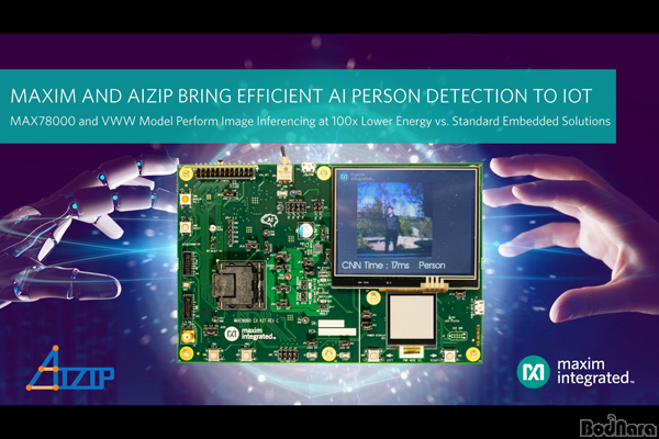 맥심, 아이집(Aizip)과 사물인터넷에 저전력 인체인식 기능 제공:: 보드나라