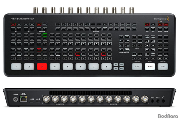 블랙매직디자인, 3G-SDI 연결 지원 ATEM SDI 라이브 스위처 출시:: 보드나라