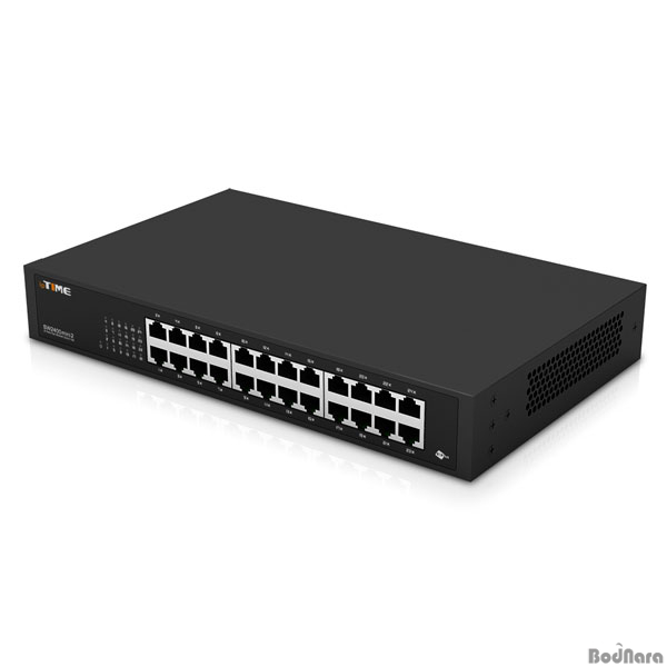 ipTIME, IGMP 지원 24포트 스위칭 허브 ipTIME SW2400-mini2 출시:: 보드나라