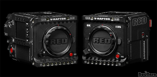 RED, S35 포맷 8K 시네마 카메라 V-RAPTOR 8K S35 및 V-RAPTOR XL 8K S35 출시:: 보드나라