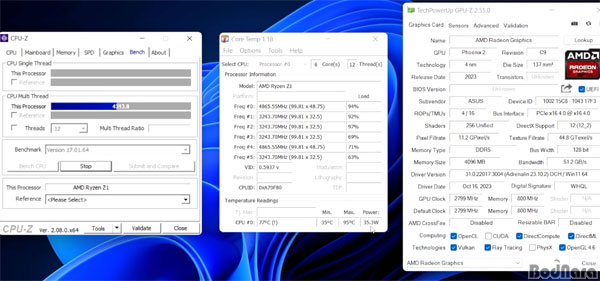 AMD Ryzen Z1 미니 PC 등장, GPU 성능은 Z1 Extreme 약 절반?:: 보드나라