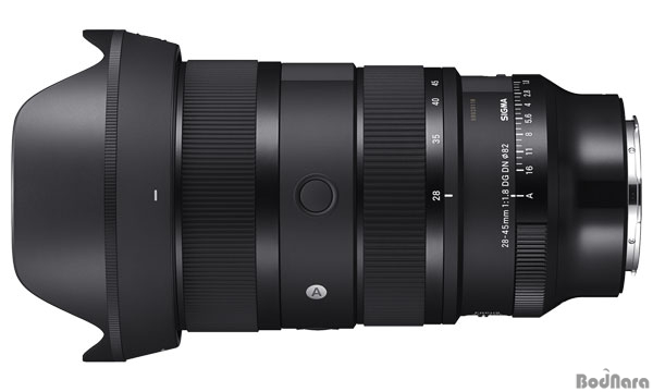 시그마, 풀프레임 미러리스 카메라용 SIGMA 28-45mm F1.8 DC DN | Art 렌즈 발표:: 보드나라