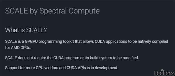 엔비디아 CUDA 프로그램을 AMD GPU서 바로 실행, SCALE 툴킷 발표:: 보드나라