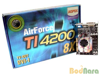 Air CnC AirForce4 TI 4200 8X 128MB :: 보드나라