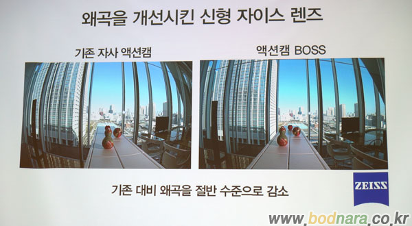 광학식 손떨림 보정 기능 BOSS 탑재, 소니 액션캠 FDR-X3000 국내 출시 : 다나와 DPG는 내맘을 디피지