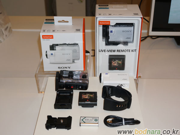 광학식 손떨림 보정 기능 BOSS 탑재, 소니 액션캠 FDR-X3000 국내 출시 : 다나와 DPG는 내맘을 디피지