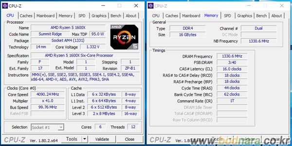 AMD와 인텔 CPU 경쟁의 틱톡 신호탄,라이젠 5 1600X vs 코어 i5 8600K : 다나와 DPG는 내맘을 디피지