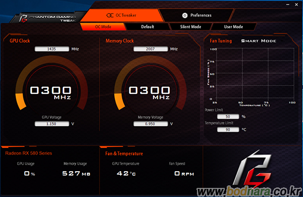 애즈락의 첫번째 그래픽카드, 애즈락 팬텀 게이밍 X 라데온 RX580 OC 디앤디컴 : 다나와 DPG는 내맘을 디피지