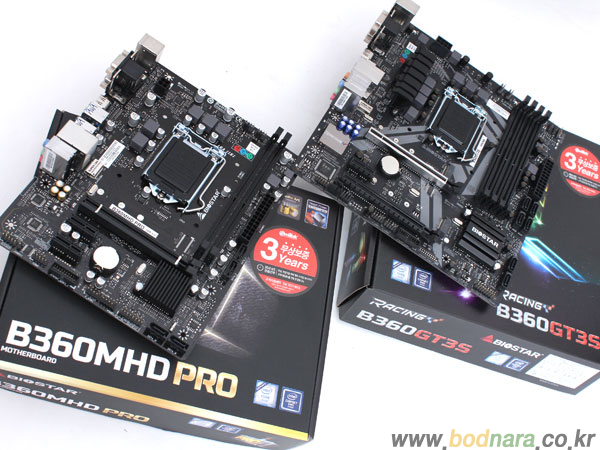 바이오스타의 B360 메인보드 제안,B360MHD PRO/ 레이싱 B360 GT3S : 다나와 DPG는 내맘을 디피지