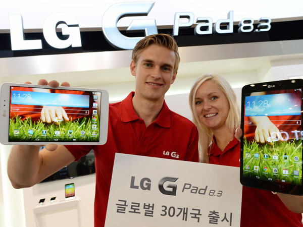 LG G패드 8.3 다음달 국내 판매, 연말까지 30개국 출시:: 보드나라