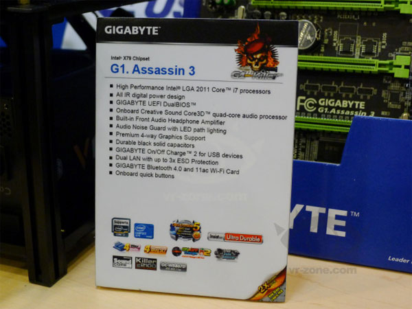 기가바이트, IDF 2013에 아이비브릿지-E 지원 X79 보드 G1.Assassin 3 공개:: 보드나라