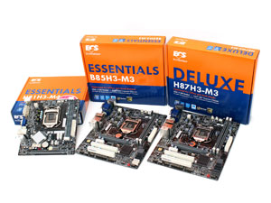 [프리뷰]제이씨현을 통해 새롭게 다가온 ECS H81, B85, H87 메인보드:: 보드나라