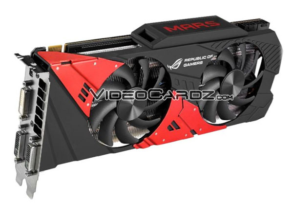 지포스 GTX 760 듀얼 GPU 기반 ASUS ROG MARS 760 제품 이미지와 PCB 공개:: 보드나라