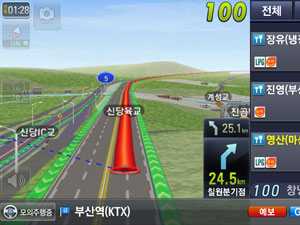 팅크웨어, 안드로이드 3D 네비게이션 앱 '아이나비3D RED2' 출시:: 보드나라