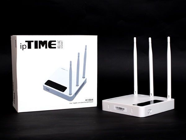 [리뷰]433Mbps 802.11ac와 기가비트 랜 겸비한 실속형 공유기, ipTIME A1004:: 보드나라