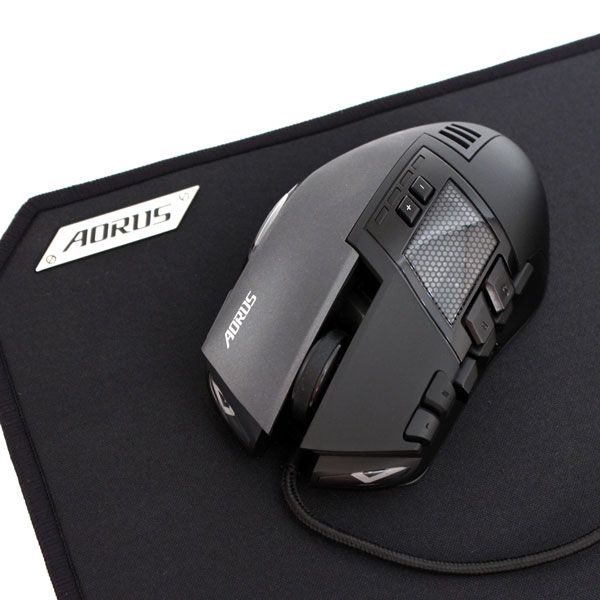 [프리뷰]8개의 키 갖춘 게이밍 마우스와 패브릭 마우스패드, AORUS THUNDER M7 / P3:: 보드나라