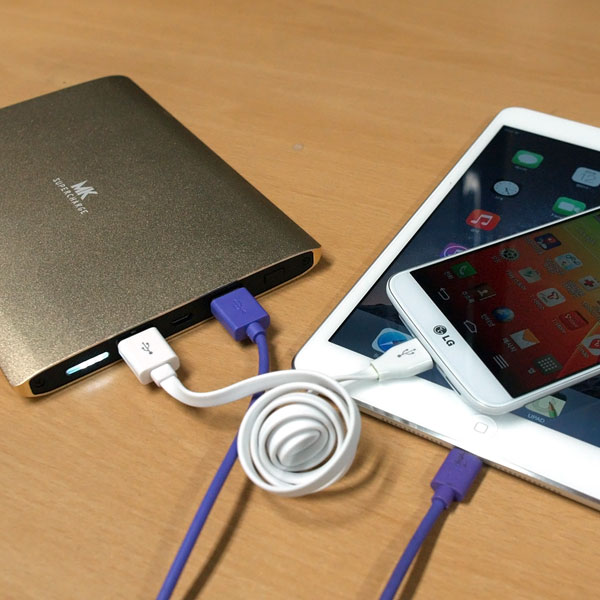 [리뷰]듀얼 포트 충전지원 18,000mAh 대용량 보조배터리, MK SuperCharge SC-P1805:: 보드나라