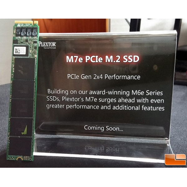 플렉스터, CES 2015에 M7e PCIe M.2 SSD 공개 및 성능 시연:: 보드나라