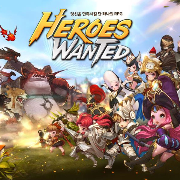 NHN스튜디오629, 신작 RPG '히어로즈원티드' CBT 참가자 모집:: 보드나라