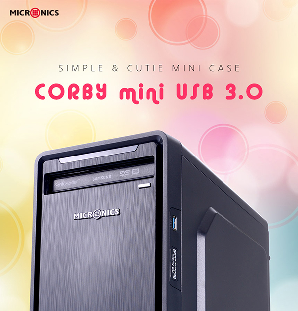 한미마이크로닉스 심플하면서 큐티한 매력을 가진 Corby Mini USB 3.0 출시:: 보드나라