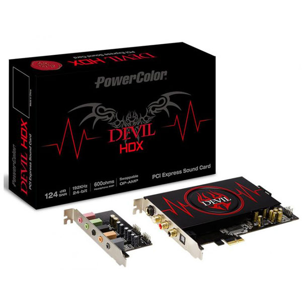 VGA이어 사운드 카드도 진출? 파워컬러 DEVIL HDX 발표:: 보드나라