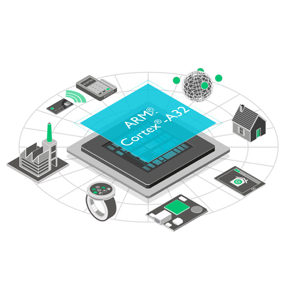 ARM, 새로운 초고효율 ARM Cortex-A32 프로세서 출시로 임베디드 및 IoT 포트폴리오 확대:: 보드나라