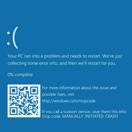 윈도우 10 블루스크린 에러 대응, 이제는 QR 코드로? :: 보드나라