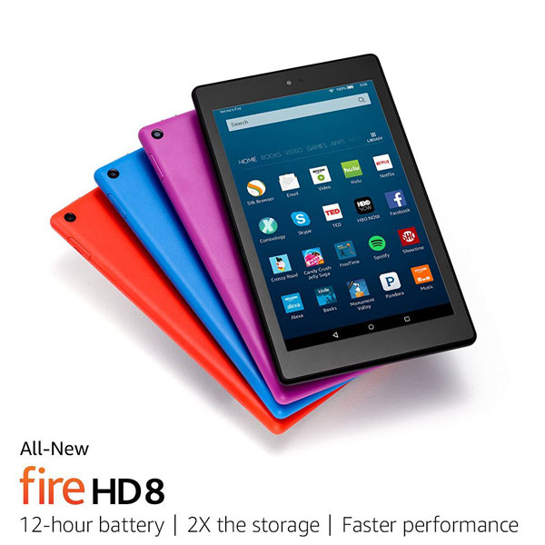 아마존, 빨라진 신형 파이어 HD8 태블릿 발표.. 가격은 89.99달러:: 보드나라