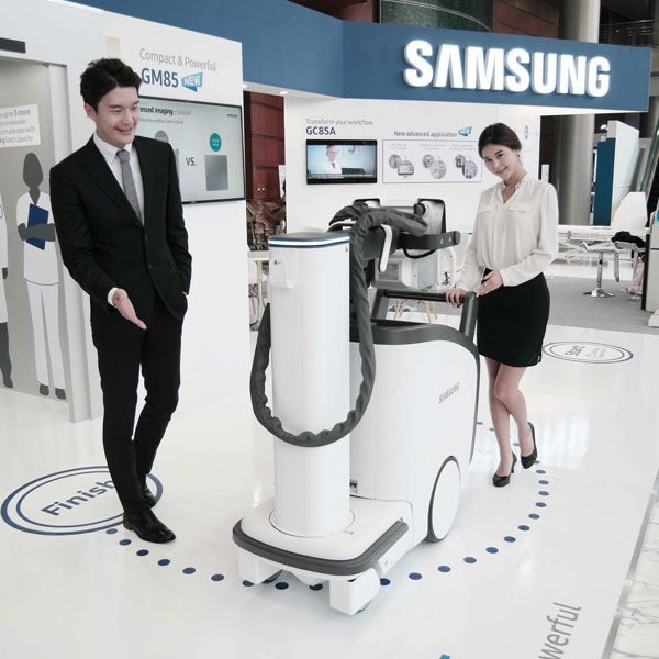 삼성전자, 이동형 프리미엄 디지털 엑스레이 GM85 출시:: 보드나라