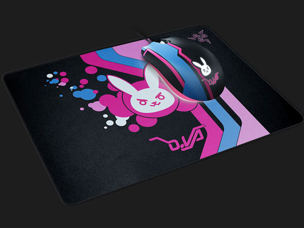 레이저, 오버워치 D.Va 공식 라이선스 게이밍 주변기기 공개:: 보드나라