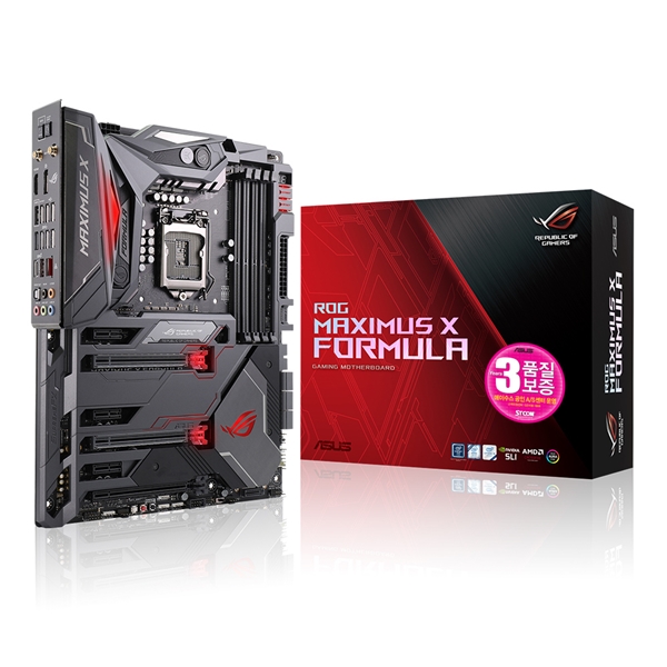 STCOM, ASUS ROG MAXIMUS X FORMULA 출시:: 보드나라