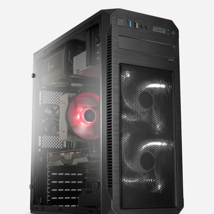 DAVEN, PC 케이스 크리스탈 3.0 출시:: 보드나라