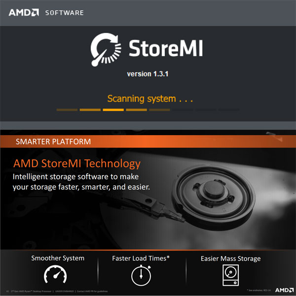 [테크닉]라이젠 PC의 HDD 성능을 스마트하게, AMD 스토어미(StoreMI) 기술이란?:: 보드나라