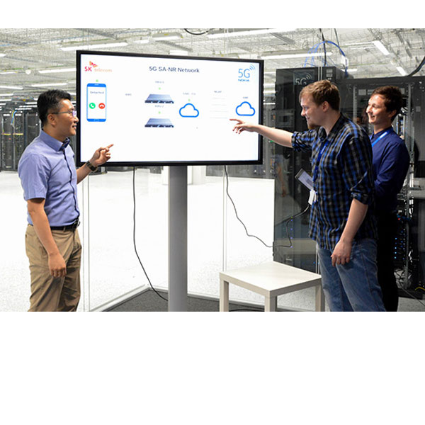 SKT-노키아, 5G 단독 규격 기반 데이터 전송 시연 성공:: 보드나라