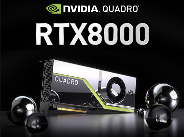리더스시스템즈, 엔비디아 ‘리드텍 쿼드로 RTX 8000’ GPU 국내 정식 판매:: 보드나라
