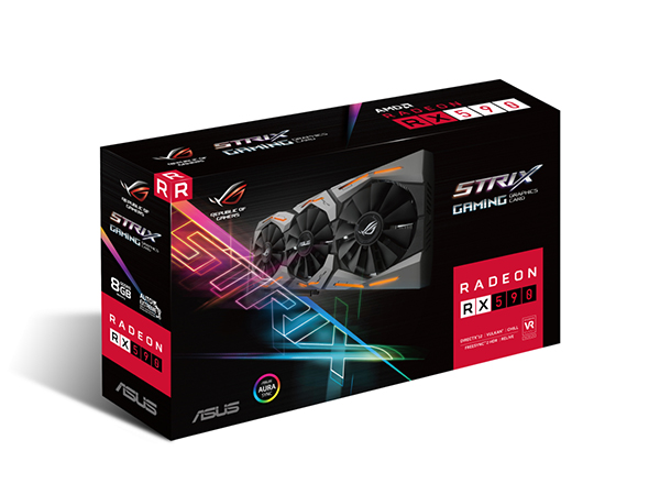 ASUS, ROG Strix RX 590 Radeon 그래픽 카드 국내 정식 런칭:: 보드나라