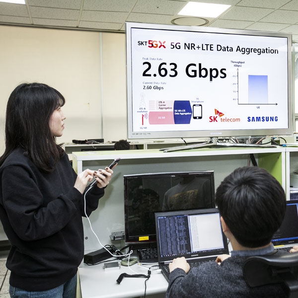 SKT, 삼성 갤럭시 S10 5G에 2.6Gbps급 속도 구현:: 보드나라