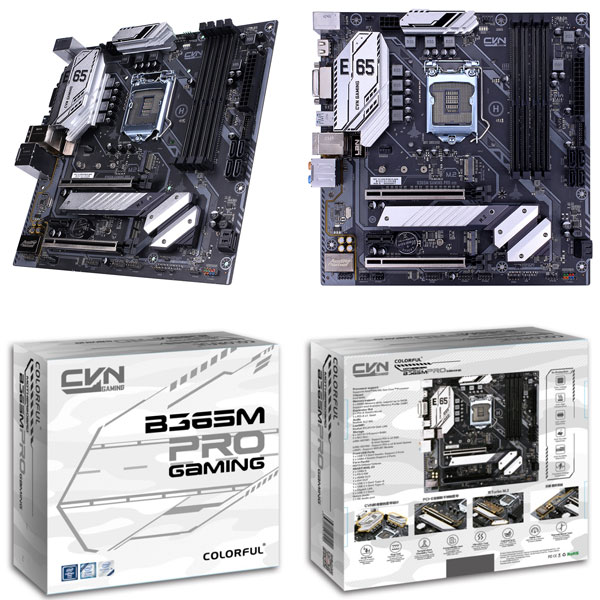COLORFUL CVN B365M GAMING PRO V20 메인보드 공개:: 보드나라