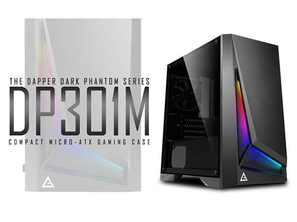 안텍, Dark Phantom DP301M RGB 미니타워 출시:: 보드나라
