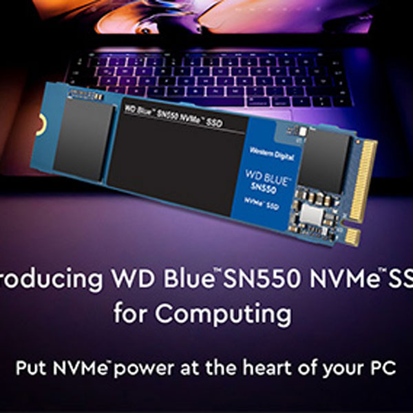 PCIe 및 읽기 속도 향상, WD Blue SN550 NVMe M.2 SSD 출시:: 보드나라