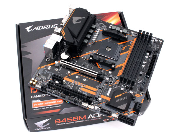 [프리뷰]실속 추구한 라이젠 메인보드, 기가바이트 B450M AORUS ELITE 제이씨현:: 보드나라