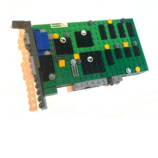 추억의 그래픽 카드, 3dfx Voodoo 2가 LEGO로 등장?:: 보드나라