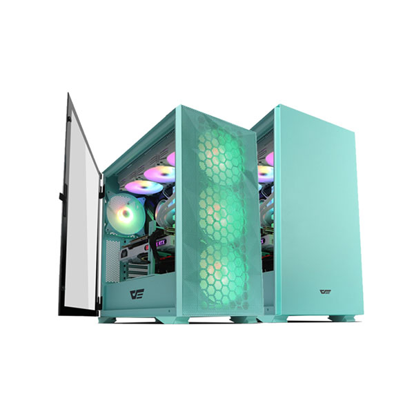 다크플래쉬, 완성형 PC 케이스 ‘DLX 21 MESH, DLX 22’ 네오민트 컬러 출시:: 보드나라