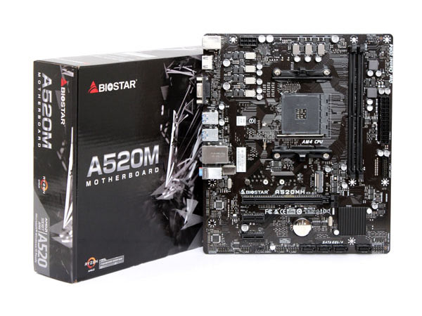 [프리뷰]A320MH 메인보드 가성비 전략을 이어간다, 바이오스타 A520MH 이엠텍:: 보드나라