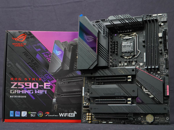 [프리뷰]로켓레이크 잠재력을 최대로, ASUS ROG Strix Z590-E Gaming WiFi:: 보드나라