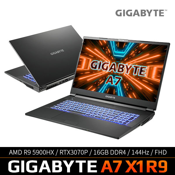 기가바이트, 컴퓨존에서 게이밍 노트북 A7 X1 R9 체험 공간 오픈:: 보드나라