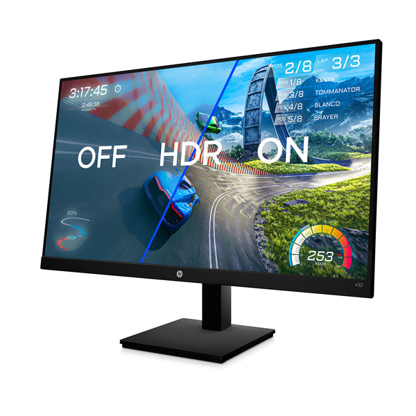 아인스시스템, HP X32 QHD 165 게이밍 모니터 출시:: 보드나라