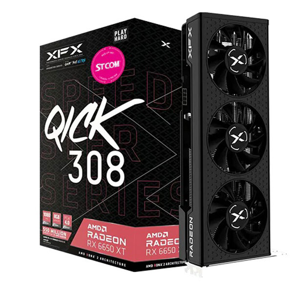 STCOM, XFX 라데온 RX 6650 XT QICK ULTRA 신제품 출시:: 보드나라