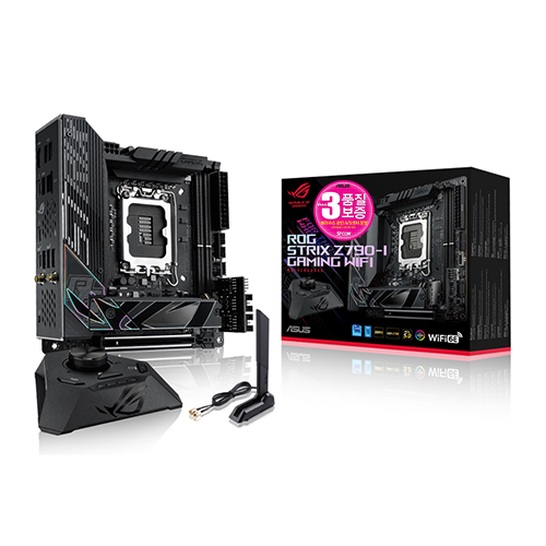 STCOM, 외장 HIVE 솔루션 제공 활용성 더욱 극대화된 ASUS ROG STRIX Z790-I GAMING WIFI 메인 ...