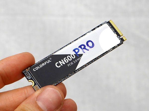 [리뷰]PCIe Gen3 속도 지원하는 보급형 SSD,컬러풀 CN600 PRO M.2 NVMe 디앤디컴:: 보드나라